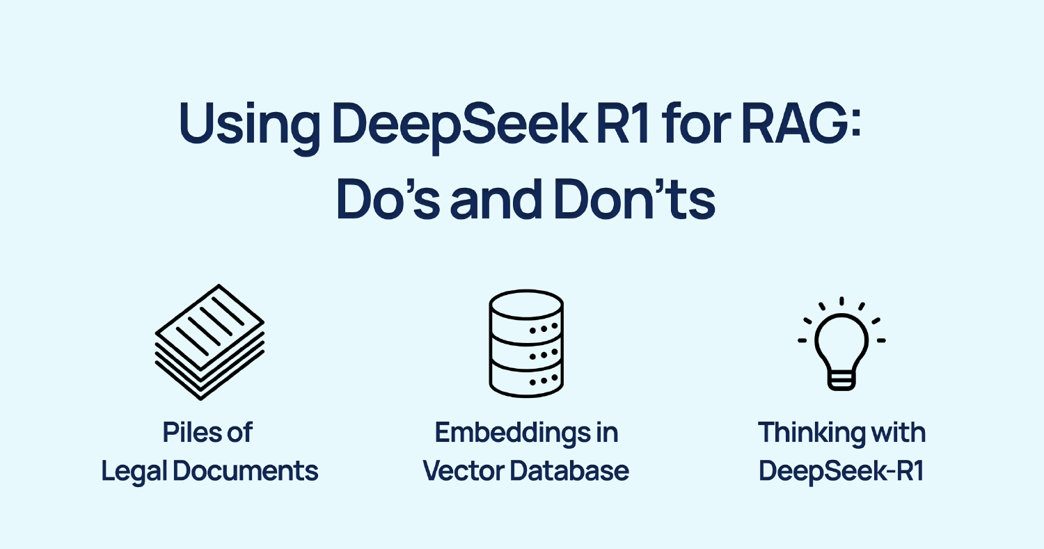 Using DeepSeek R1 for RAG: Do's and Don'ts | SkyPilot Blog